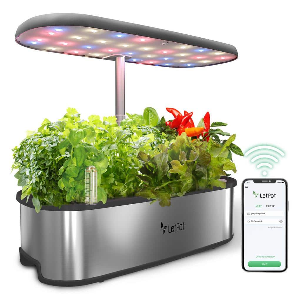 Wildaven LetPot 5.5L Smart Indoor Garden Hydroponics Growing System ...