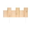 Vigoro 18 in. W x 7 in. H x 1 in. D Cedar Wood Landscape Edging RC42 ...