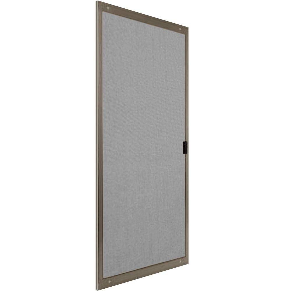 Screen Tight 30 in. x 80 in. Bronze Royal screen door ARC30BR - The ...
