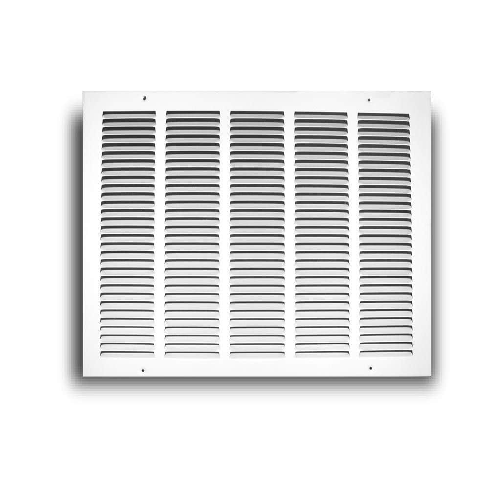 Everbilt 25 in. x 20 in. White Return Air Grille H170 25X20 - The Home ... Everbilt 25 in. x 20 in. White Return Air Grille H170 25X20 - The Home ...