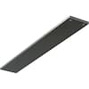 Ekena Millwork 20 in. x 3 in. x 1/4 in. Steel Unfinished Metal Logan ...