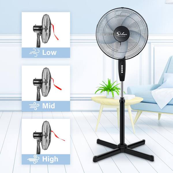 Hdx High Velocity Pedestal Fan