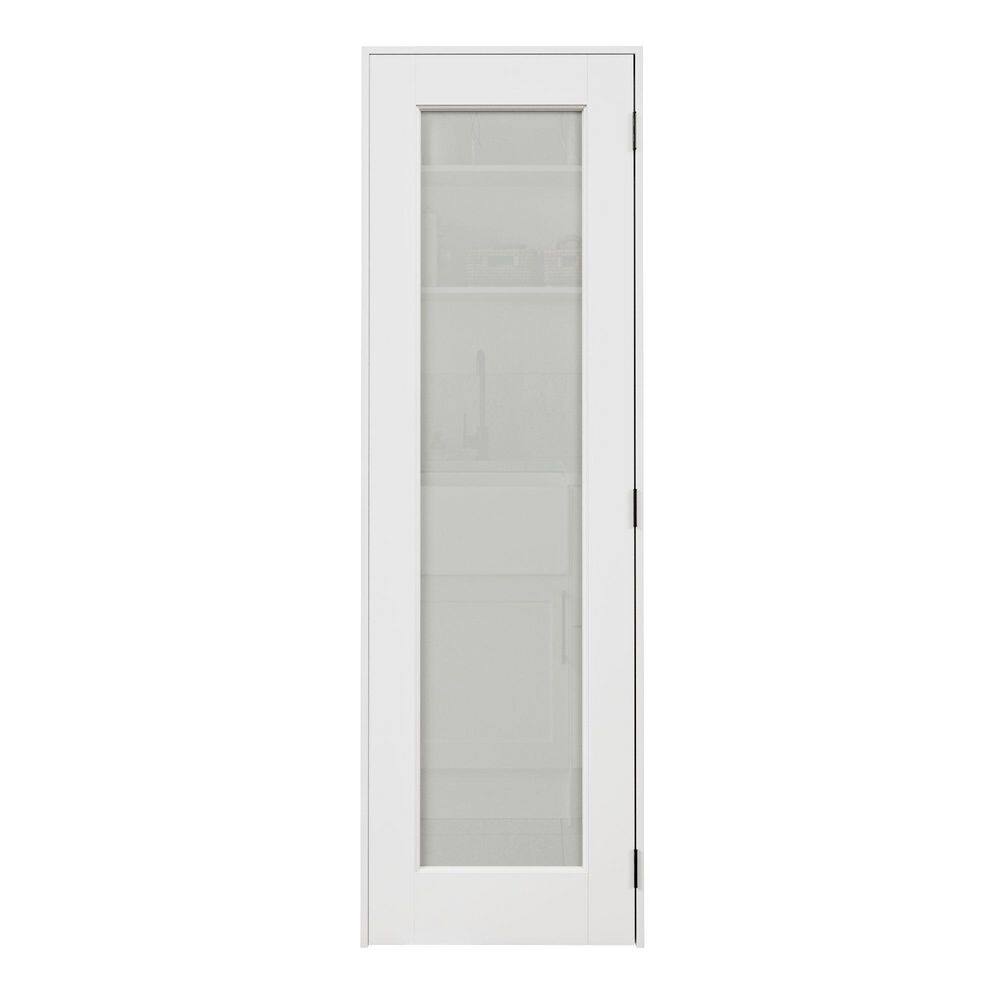 Reviews for ARK DESIGN 18 in. x 80 in. 1-Lite Frosted Glass Left-Handed ...