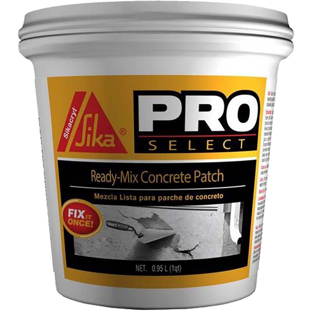 Sika 1 Qt. Cryl Ready-Mixed Concrete Patch 221070 - The Home Depot