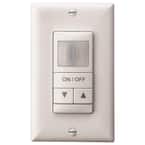 Lithonia Lighting Single Pole PIR Wall Switch Occupancy Sensor with ...