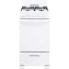Hotpoint 20 in. 2.3 cu. ft. Freestanding Gas Range in White RGAS200DMWW ...