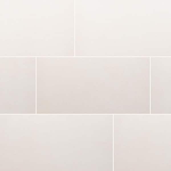Florida Tile Home Collection Urbanstone Cream 12 in. x 24 in. Matte ...