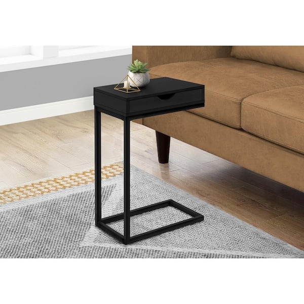 Black Side Table HD3600 - The Home Depot