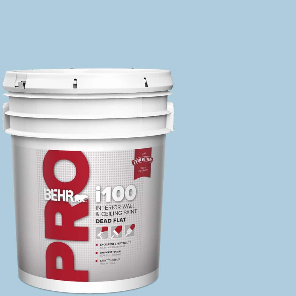 BEHR PRO 5 gal. #M500-2 Early September Dead Flat Interior Paint ...