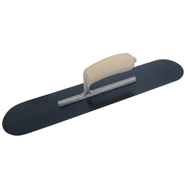 MARSHALLTOWN 18 in. x 4 in. Fully Rounded Exposed Rivet Blue Steel ...