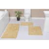 HOME WEAVERS INC Modesto Bath Rug 100% Cotton Bath Rugs Set, 3-Pcs Set ...