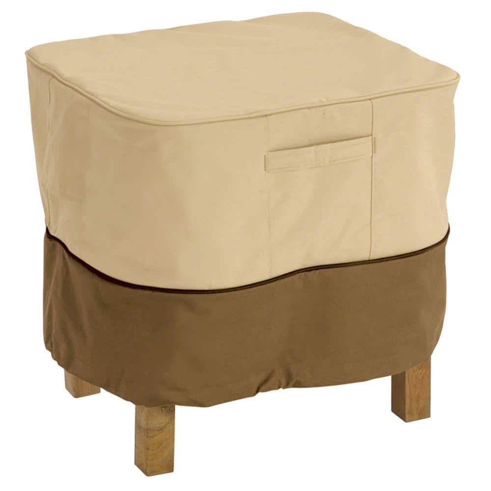 Classic Accessories Veranda 26 in. L x 26 in. W x 17 in. H Square Patio ...