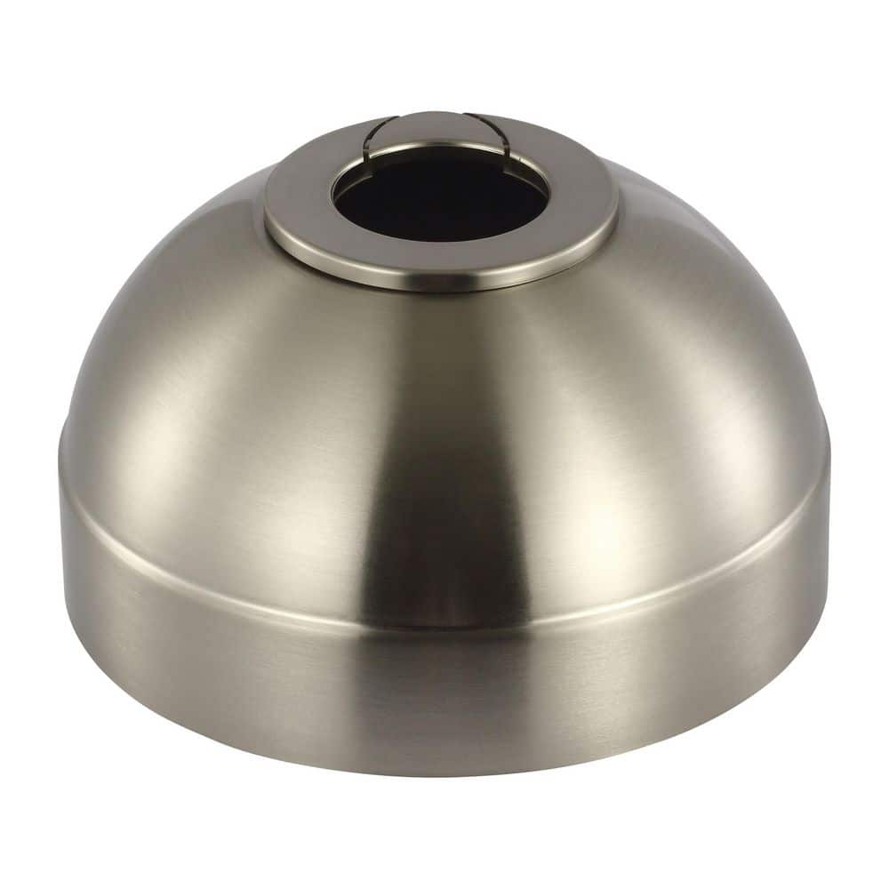 Generation Lighting Universal Brushed Steel Slope Ceiling Fan Canopy ...