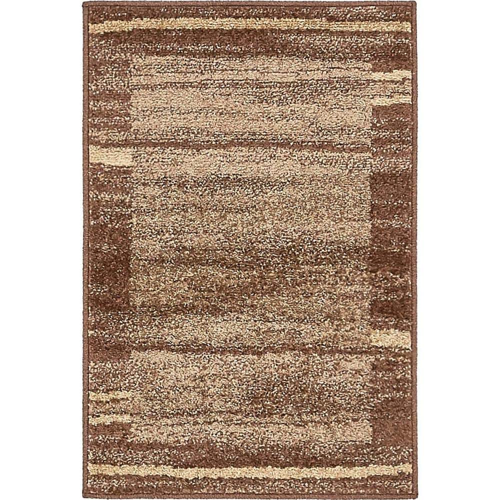 Unique Loom Autumn Foilage Brown 2' 0 x 3' 0 Area Rug 3138234 - The ...