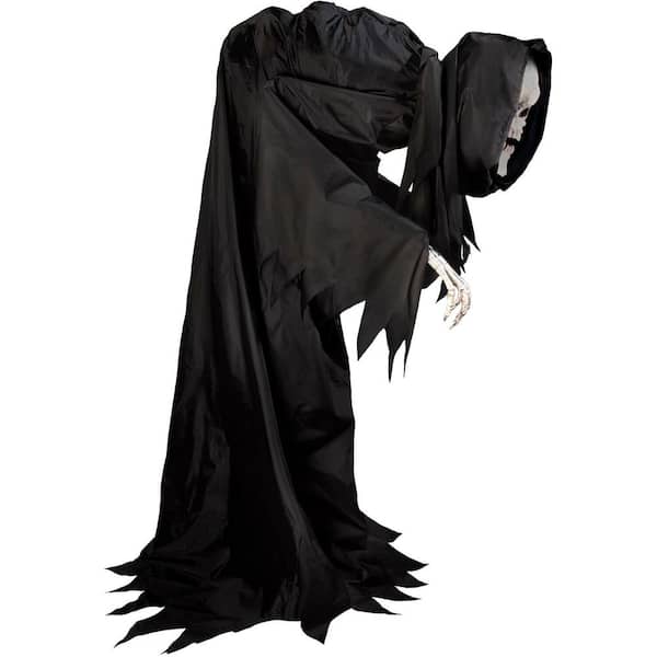 Haunted Hill Farm 85 in. Premium Talking Halloween Animatronic Colossal ...