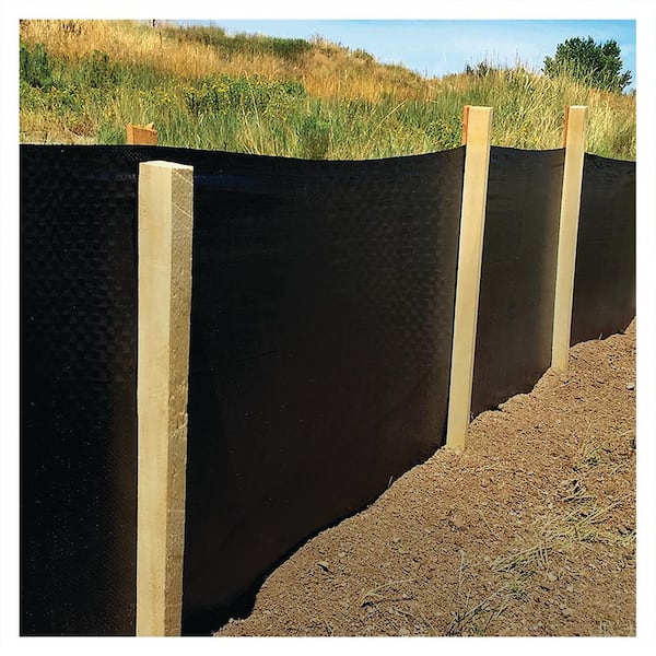 Silt fence home depot store