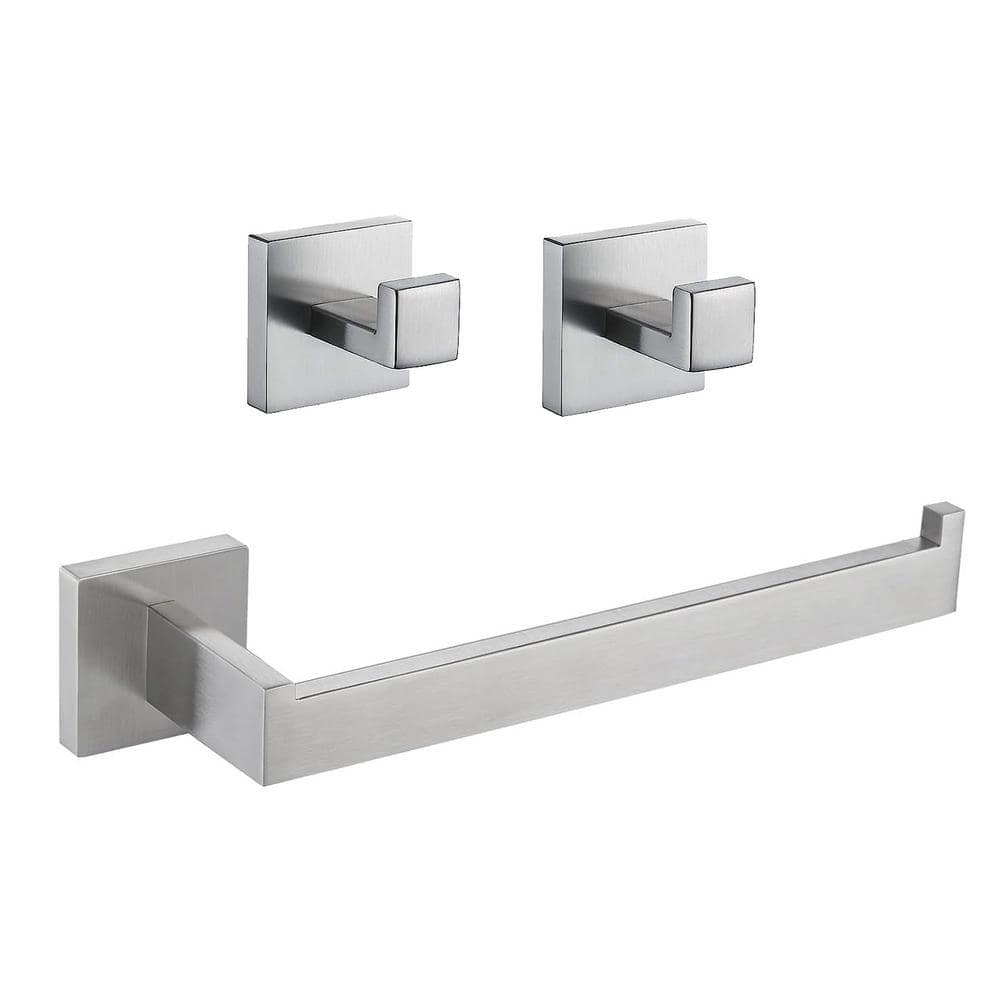 ATKING Wall Mounted 3 -Piece Bath Hardware Set Towel Holder Set Towel ...