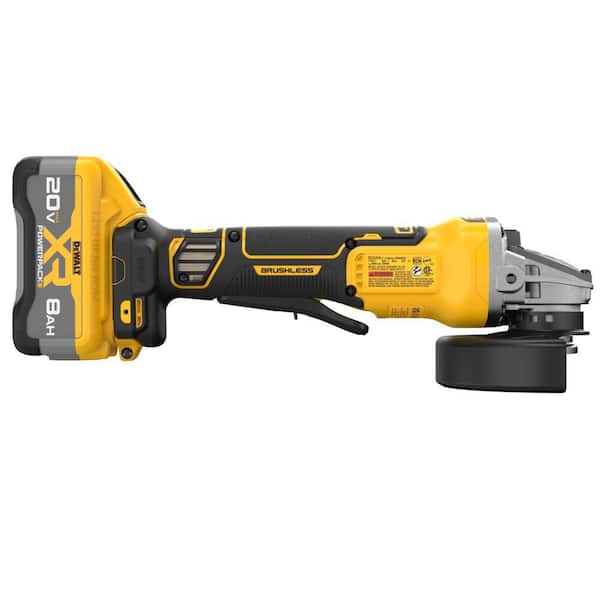 DEWALT 20V MAX Lithium-Ion Cordless 4-1/2 in. - 5 in. Angle Grinder Kit ...