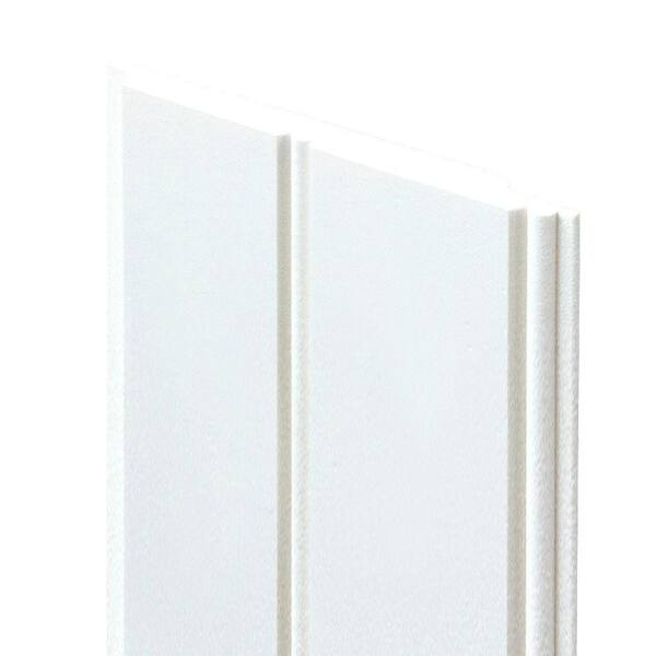 Veranda 1 2 In X 5 1 2 In X 8 Ft Reversible Cellular White PVC Bead