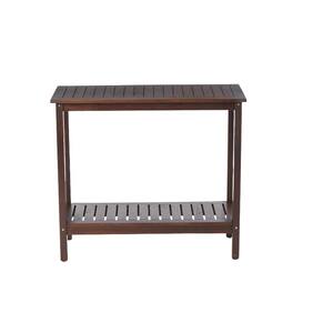 northbeam Natural Wood Simple Potting Bench MPG-PB05 - The Home Depot