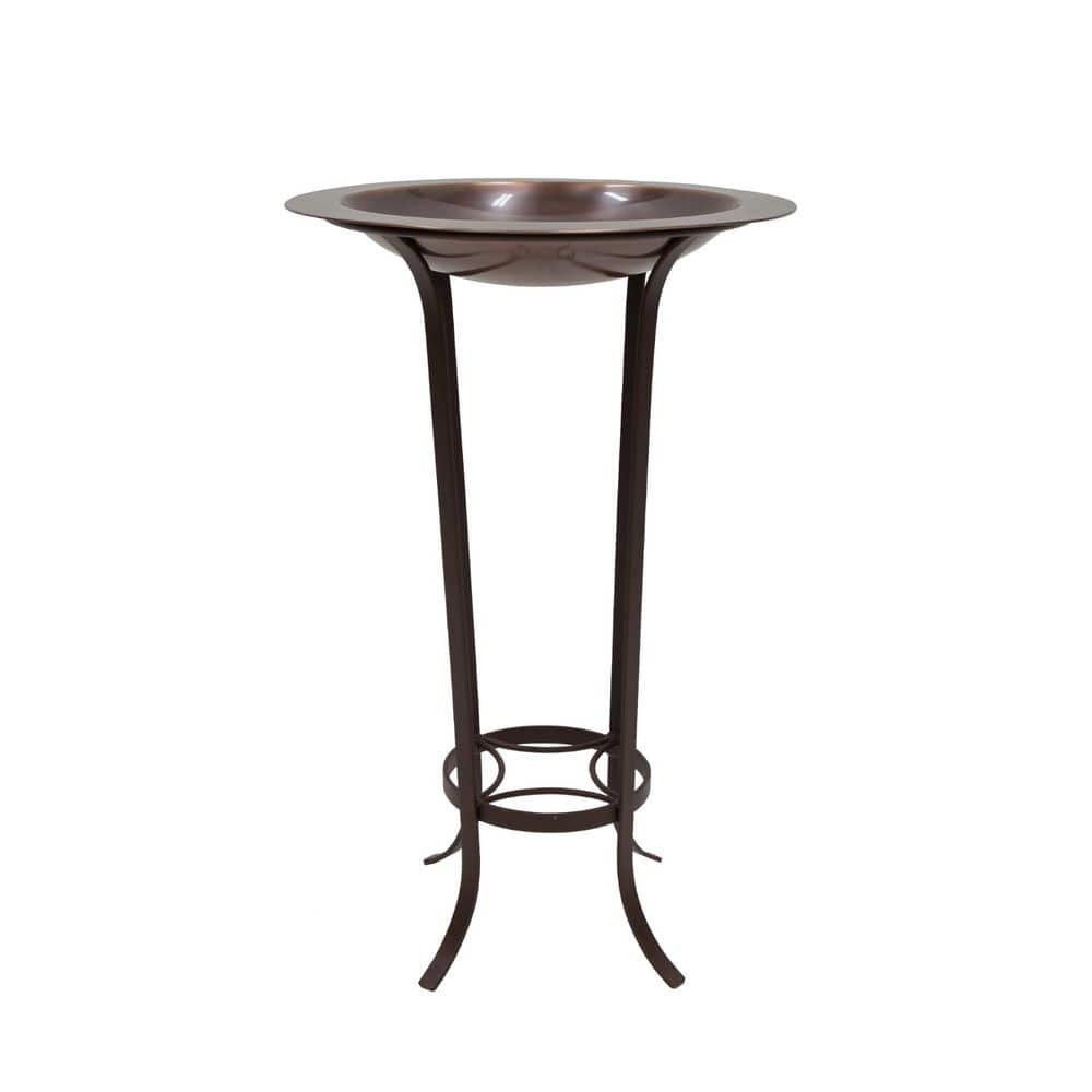 ACHLA DESIGNS 18 in. Dia. Round Antique Finished Brass Classic Copper ...