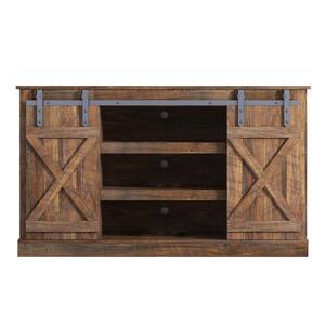 53.94 in. Espresso TV Stand Fits Up To 65 in. LKL-223-ESTV - The Home Depot