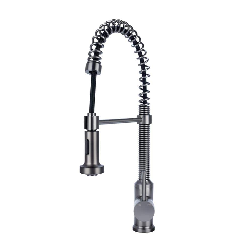 Fontaine by Italia Residential 1-Hole, Single Handle Spring Kitchen ...