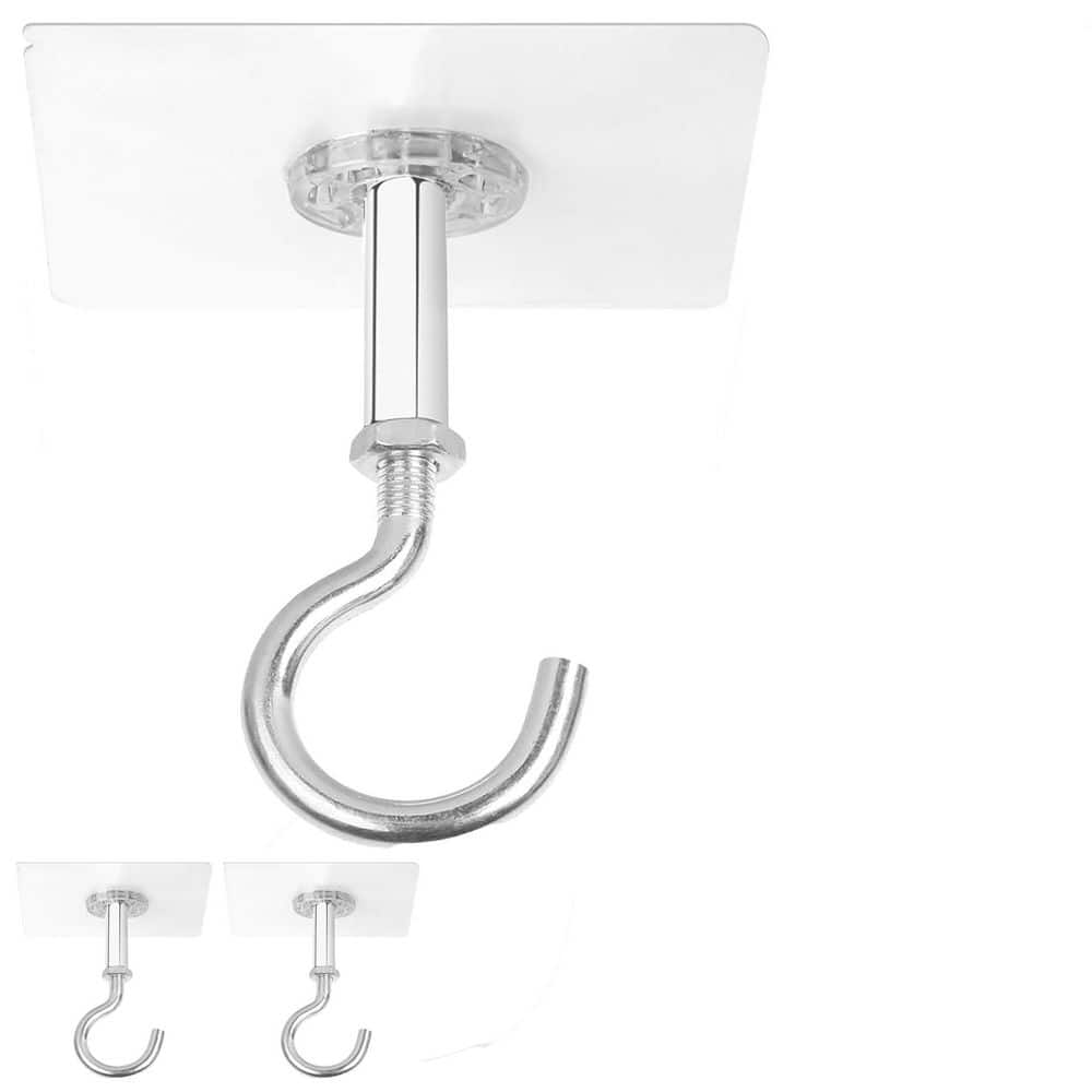 Misopily 11.4x10.6x1.0 Inch Black Cast Iron Vine Wall Hook Outdoor ...