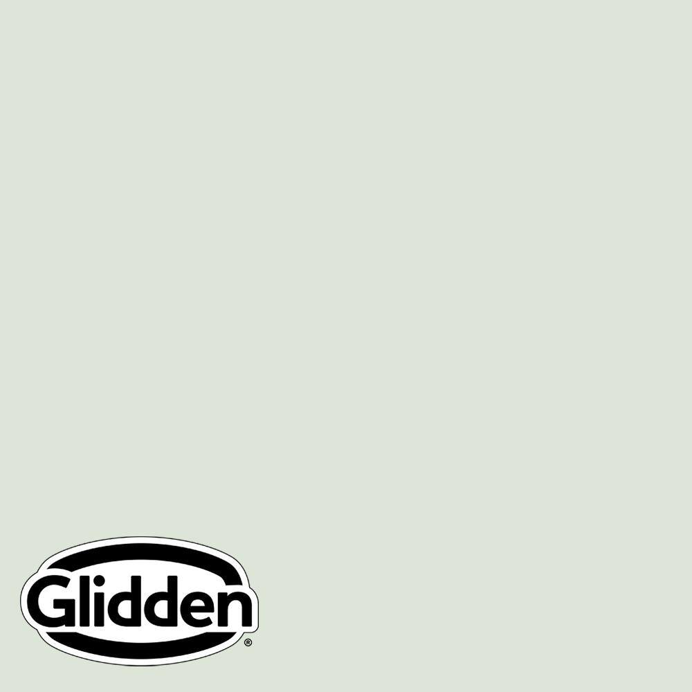 Glidden Essentials 1 gal. PPG1130-2 Mint Wafer Flat Exterior Paint ...