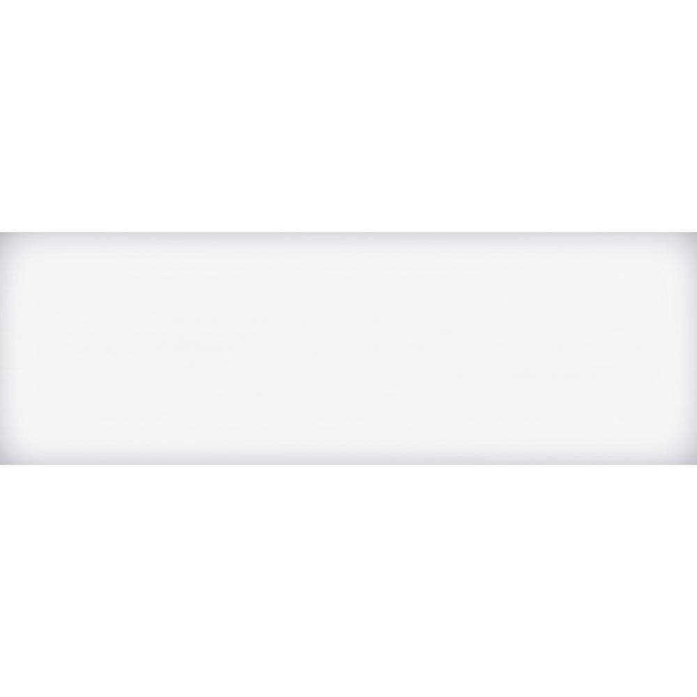 EMSER TILE Colori White Glossy 9.84 in. x 29.53 in. Ceramic Wall Tile ...