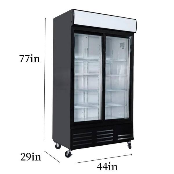 Cooler Depot 71 in. 27 cu. ft. Commercial Bakery Display Case Sliding 2 ...