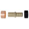 Apollo 1/2 in. Brass PEX-B Barb Polybutylene Coupling APXBC1212 - The ...