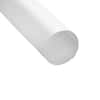 Prime-Line 60 in. White Plastic Shower Rod Cover M 6101-1 - The Home Depot