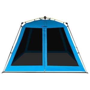 cenadinz 3 m x 3 m Portable Home Use Waterproof Folding Tent Blue H ...