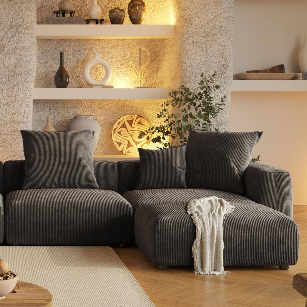 Have a question about Magic Home 102 in. Square Arm Oversized 3-Pieces ...