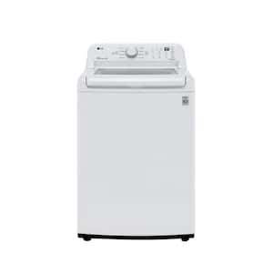 GE 4.2 cu. ft. White Top Load Washer with Agitator GTW335ASNWW