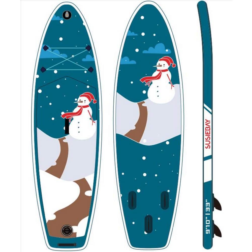 118 in. L x 33 in. W x 5 in. H Outdoor Sports Equipment Inflatable ...