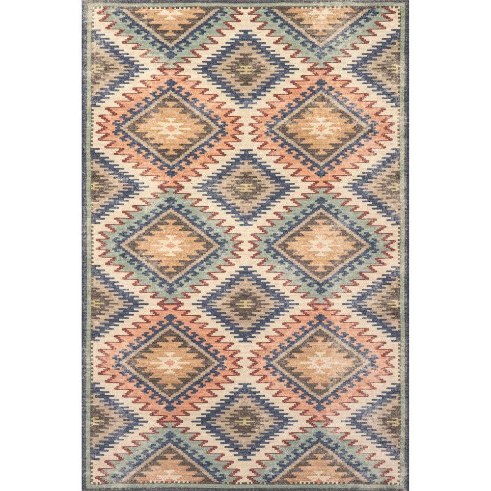 RUGS USA Prabal Gurung Himalaya Wool Multi 5 ft. x 8 ft. Indoor/Outdoor ...