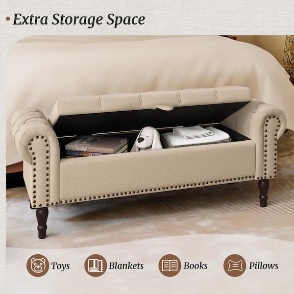 50 storage bench store