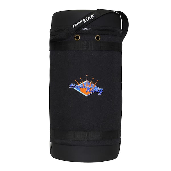 Flame King Gas Hauler for 10 lb. Propane Tank-Insulated Protective ...