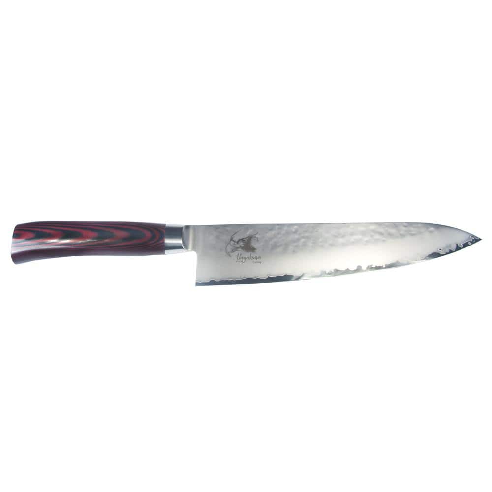 HAYABUSA 8 in. Chef Knife-Multilayer Steel Blade with VG5 Core Full ...