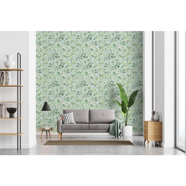 Arthouse Lucene Green Spring Vines Wallpaper AH925501 - The Home Depot