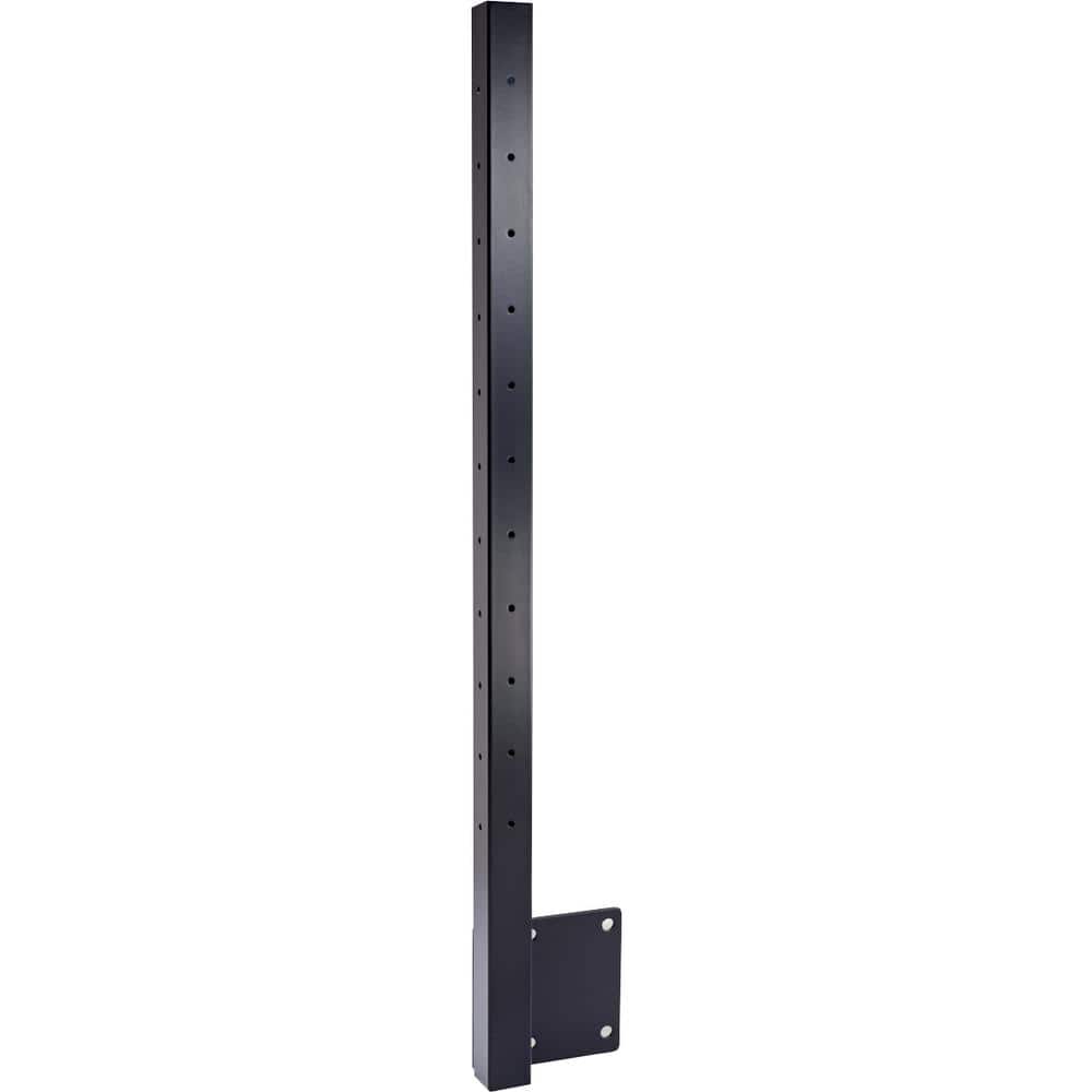 CityPost 42 in. Black Face Mount Deck Corner Post CP-HCP-B-F-42 - The ...