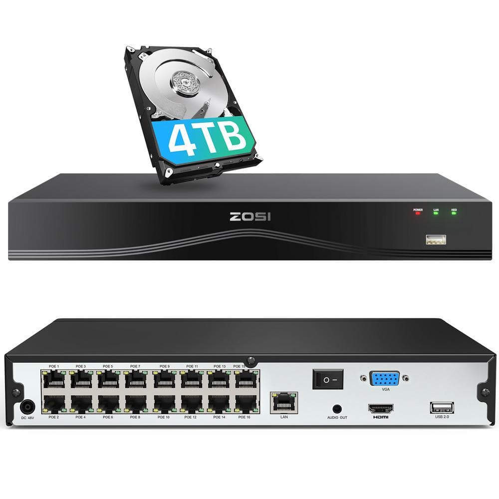 ZOSI ZG2323M ZG2322M Add-on Camera 3MP Wireless Outdoor Security IP Camera, Only Compatible with ...