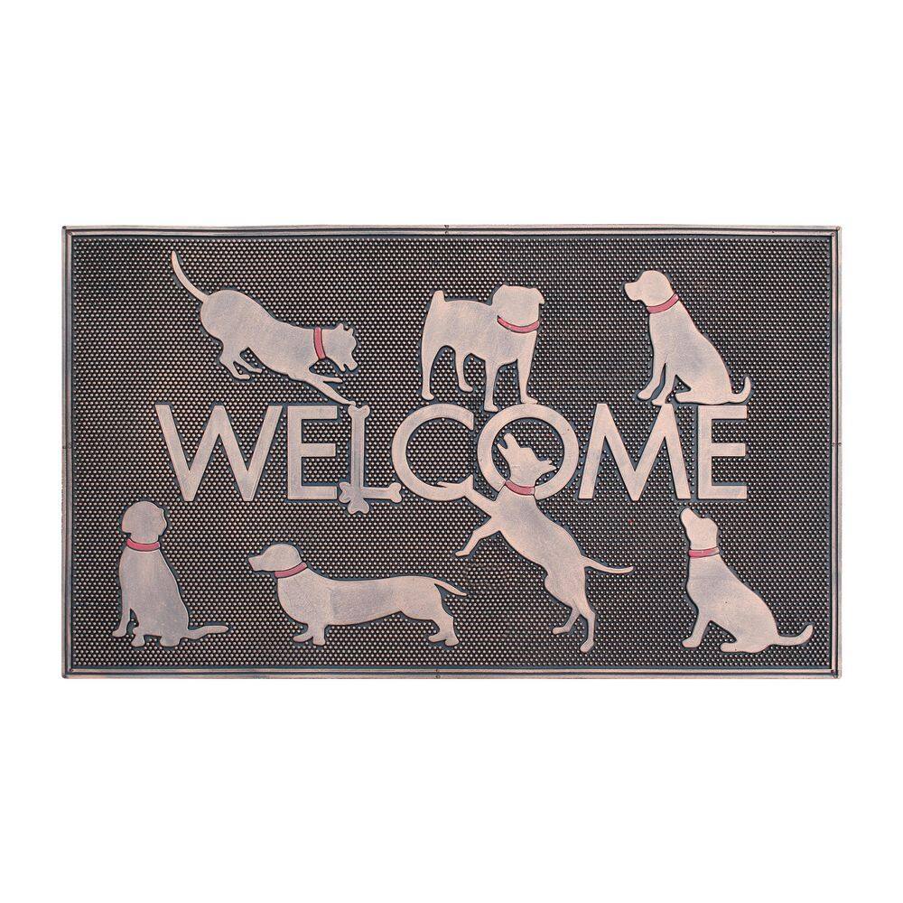 A1 Home Collections A1HC Copper 18 in. x 30 in. Rubber Pin Non-Slip ...