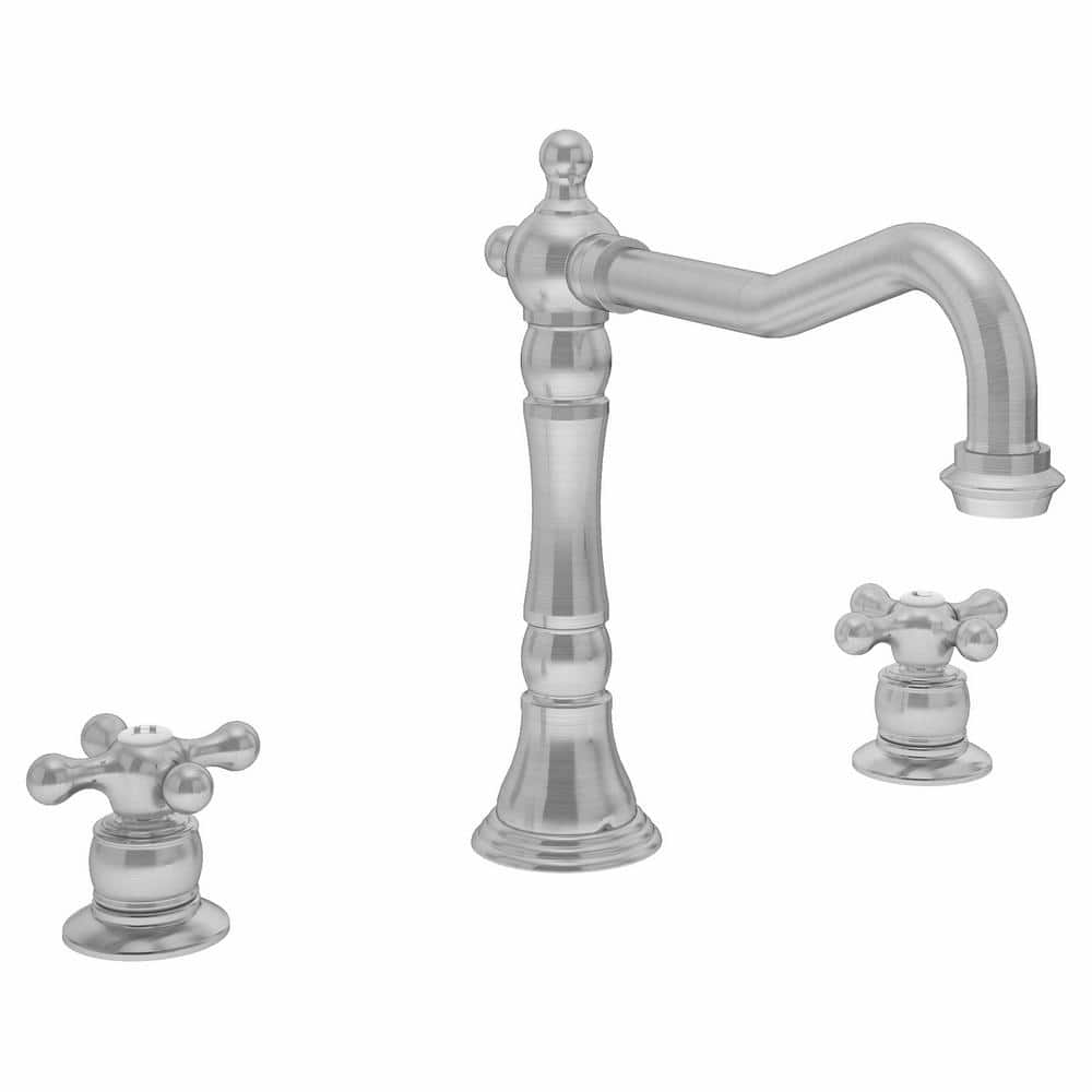 Symmons Carrington 2-Handle Kitchen Faucet in Stainless Steel (1.5 GPM ...