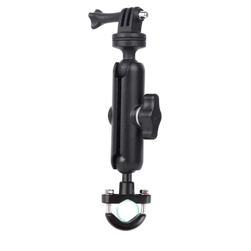 OBJLGEV 360° Motorcycle Handlebar Mount w/ Dual Ball Head 27ISA10093 ...
