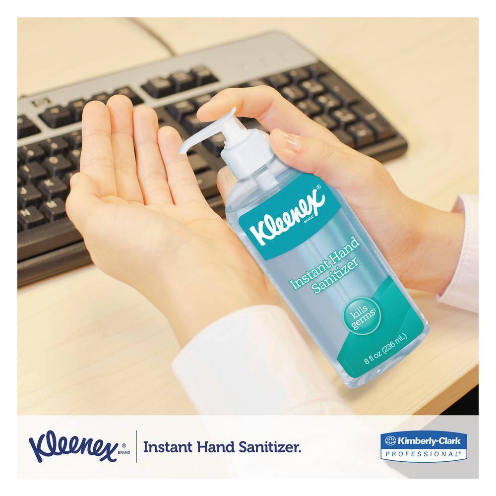 Kleenex Brandclub 8 oz Instant Hand Sanitizer 12 Per Carton
