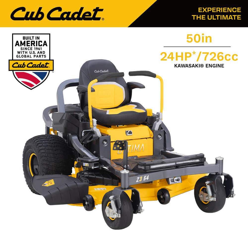 Cub Cadet Ultima Z3 54in. Fabricated Deck 24HP V-Twin Kawasaki FR ...