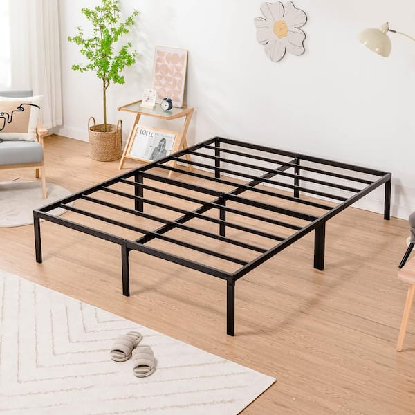Queen high platform bed store